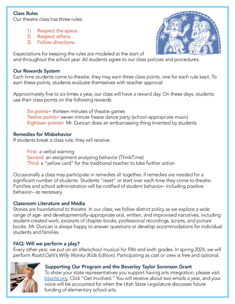 Theatre – Elk Meadows Elementary