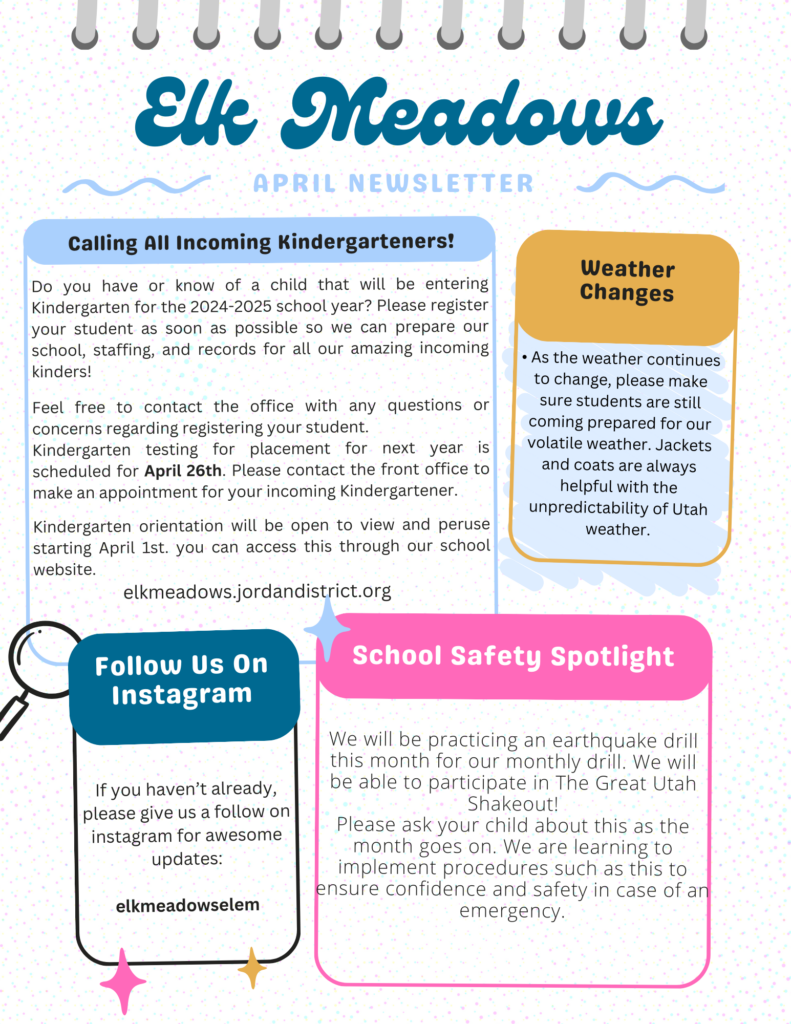 Elk Meadows Elementary – Home of the Falcons