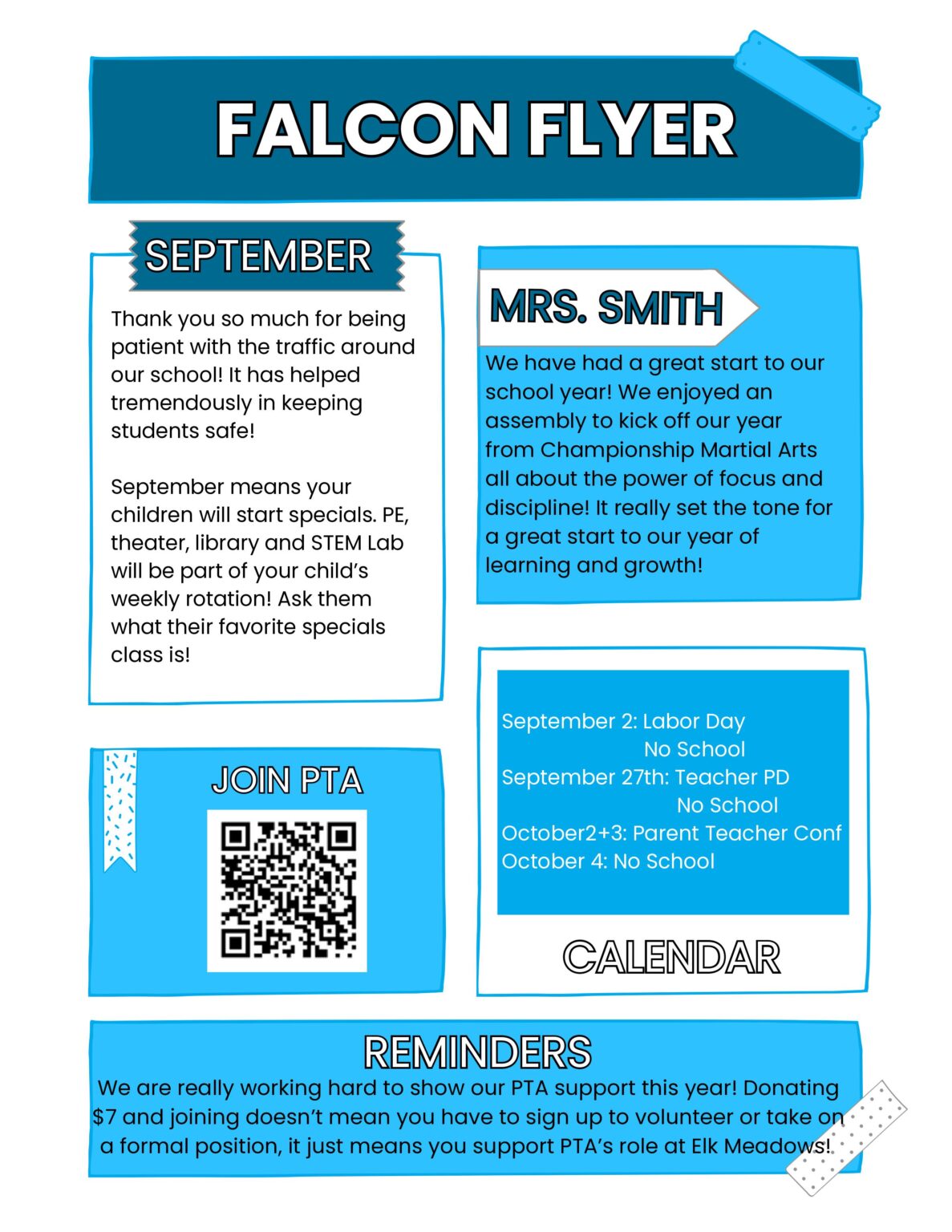 Elk Meadows Elementary – Home of the Falcons